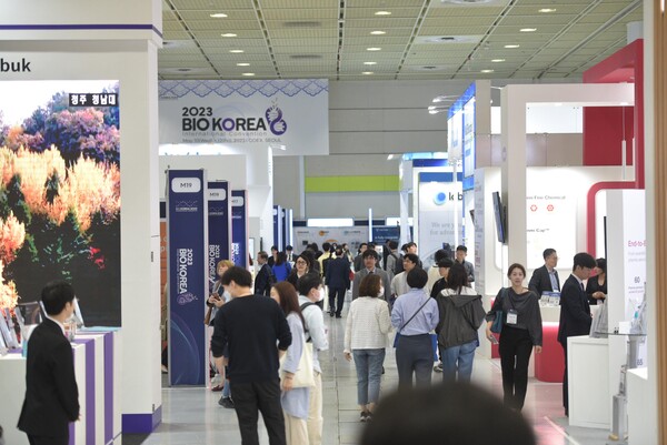 BIO KOREA 2023 성료…해외 기업 전년 대비 57% 증가