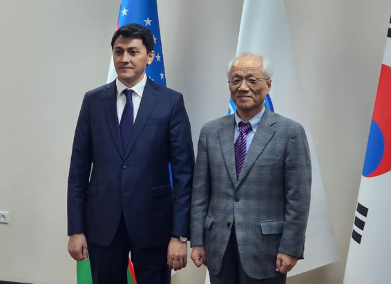 김창엽 KOFIH 이사장, 우즈벡 보건부장관 면담