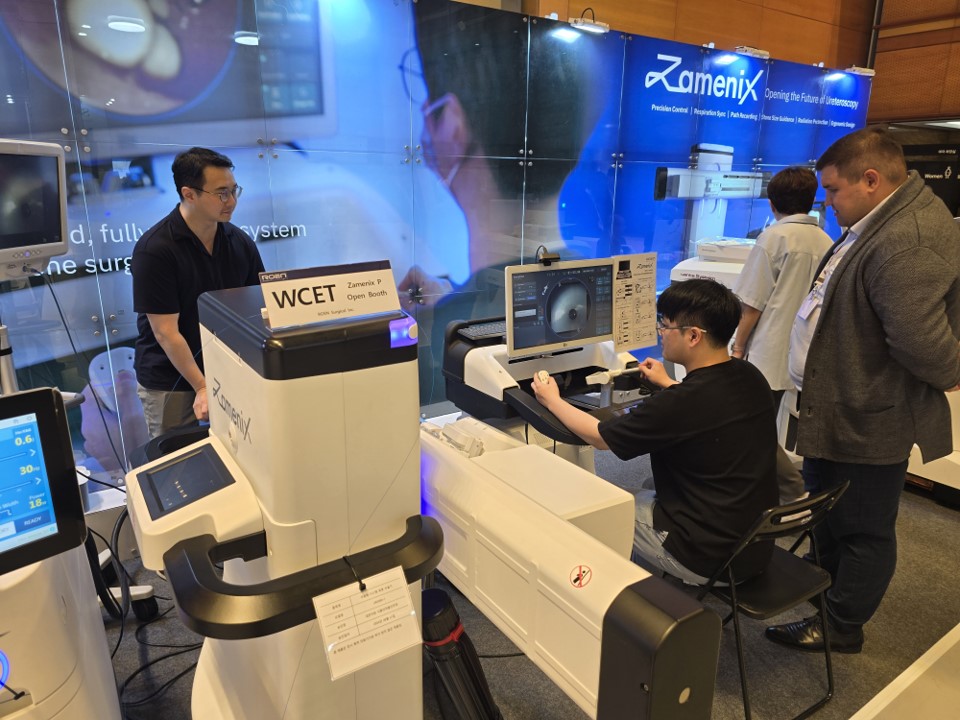 세계 신장 전문가들, AI기반 수술로봇 ‘자메닉스’ 주목