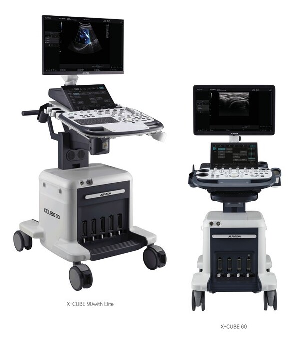 알피니언, 최신 버전 초음파 ‘X-CUBE 90 & 60’ 글로벌 시장서 호평